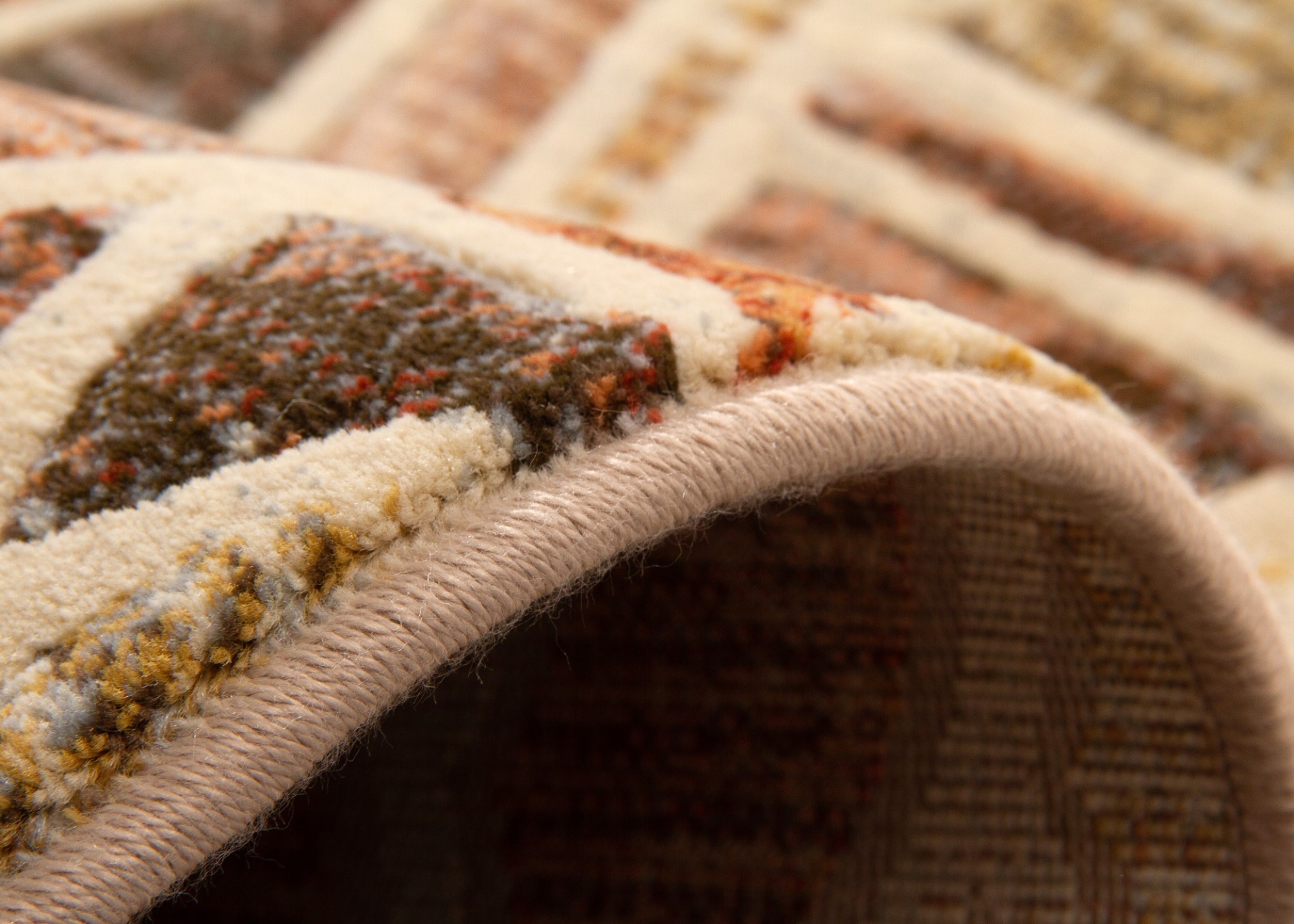 Kurzflor Teppich Harmonious Colours - Raute